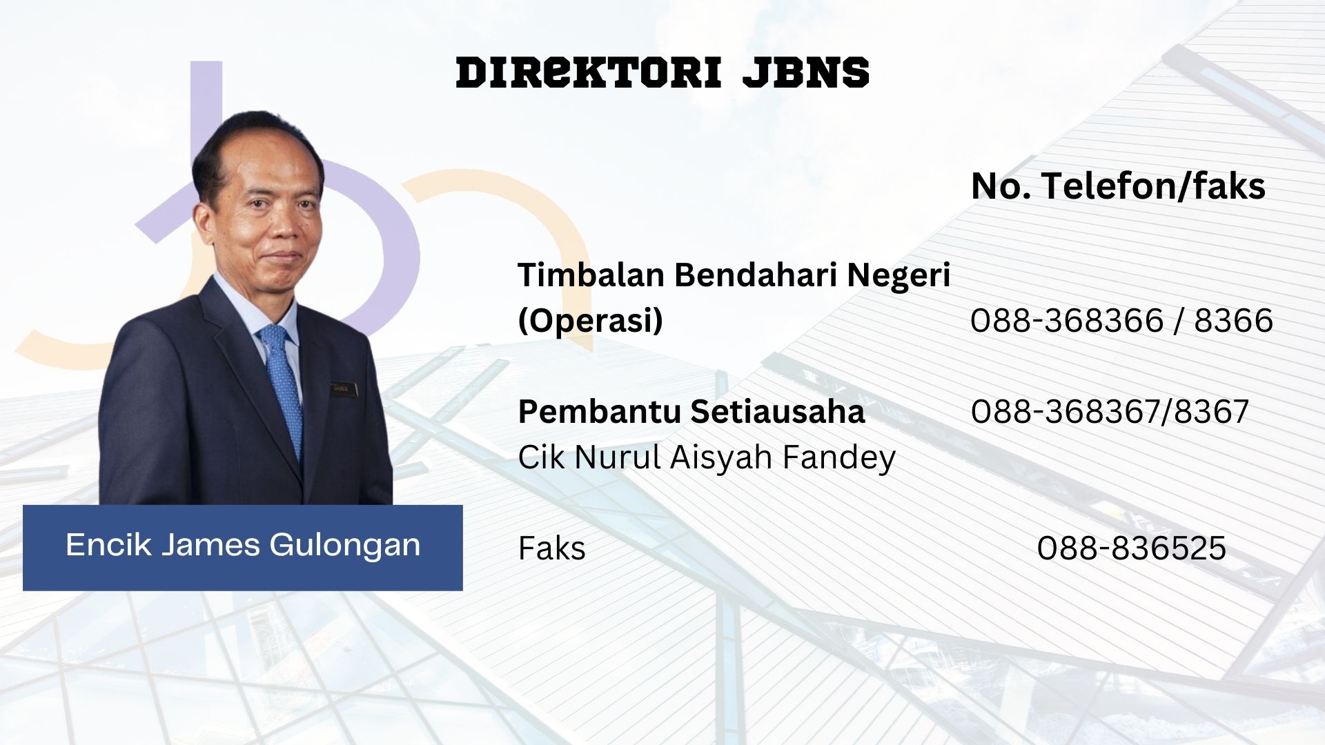JABATAN BENDAHARI NEGERI SABAH